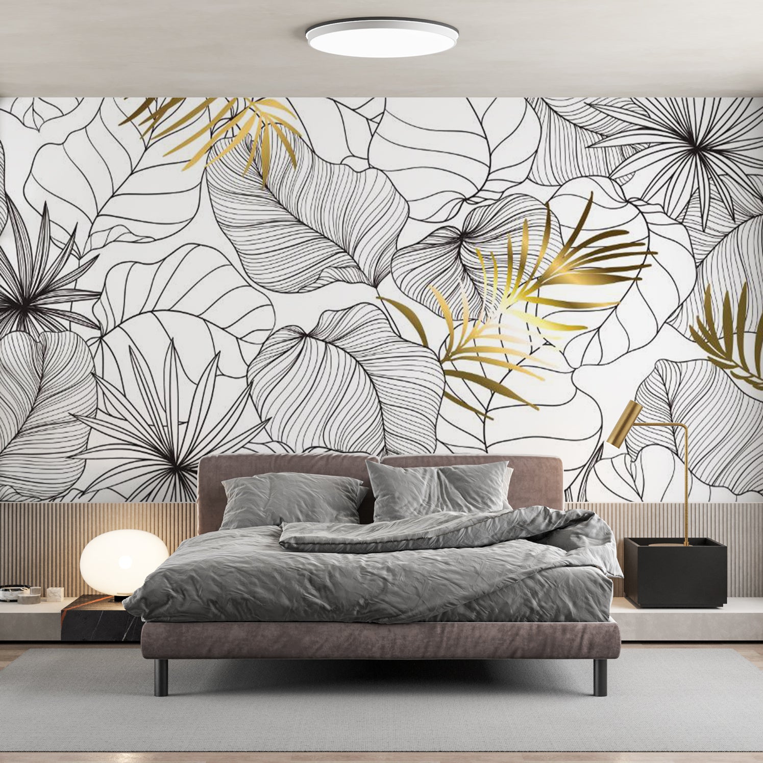 Papier Peint Feuillage | Design chics et colorés — LePapierPeint