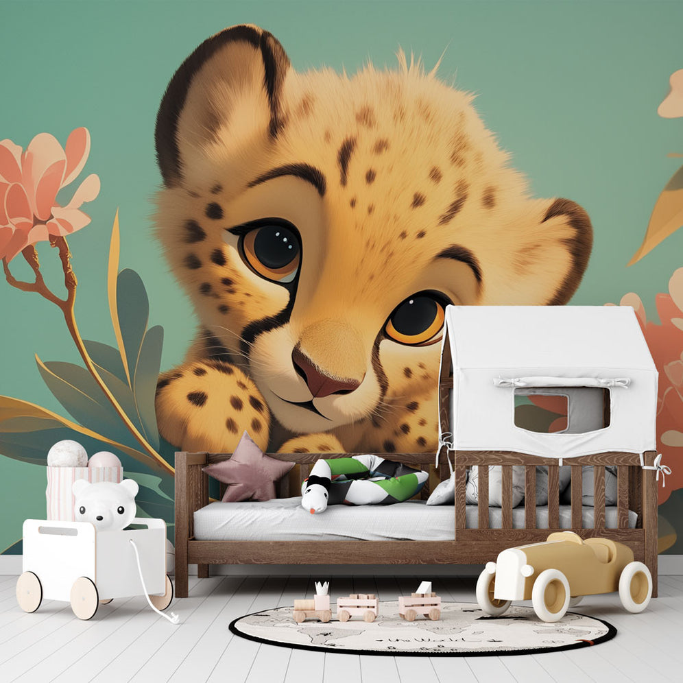 Papier peint guépard