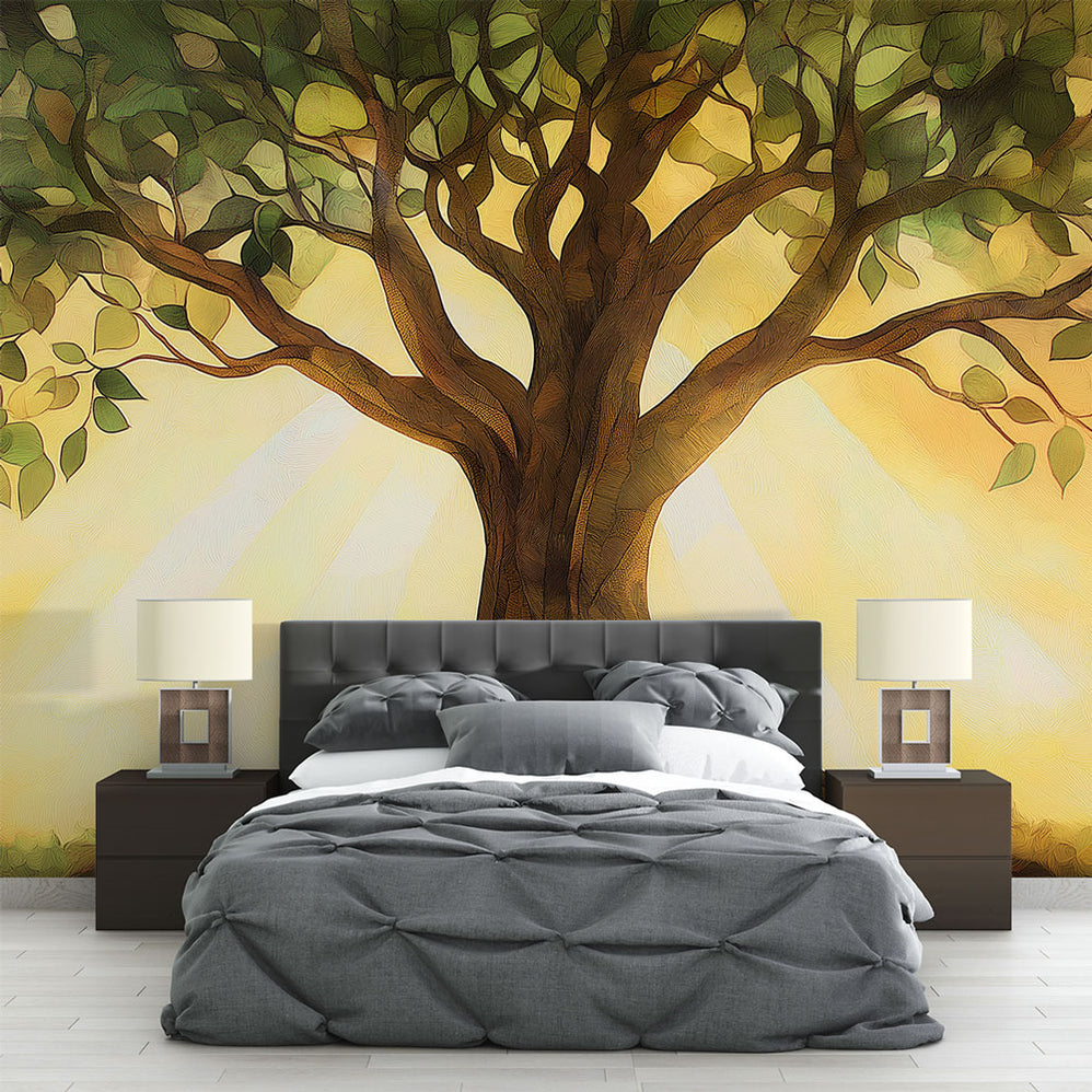 Papier peint Arbre | Forêt nordique & tropicale - Panoramique — Page 4 ...